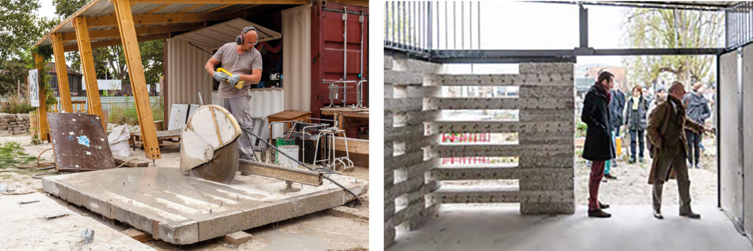 Le réemploi de béton - Bobi Réemploi